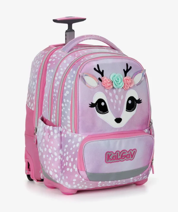 תיק iTrolley איילה ורוד - קל גב האתר הרשמי